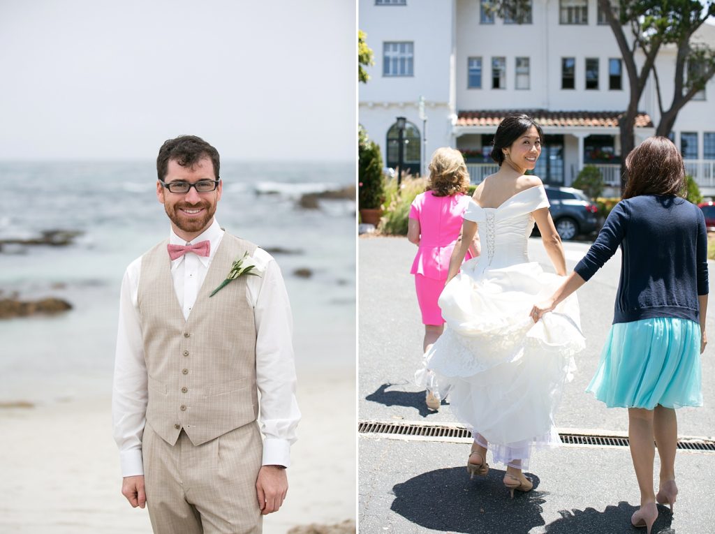 Eric + Aya ~ Asilomar Beach Wedding ~ Il Fornaio Carmel California ...