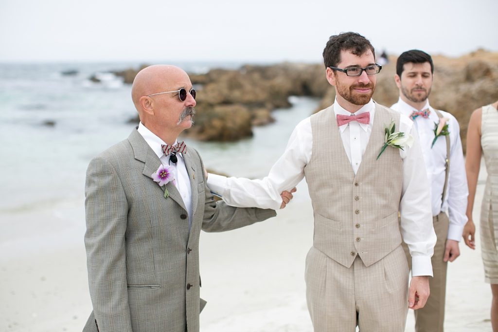 Eric + Aya ~ Asilomar Beach Wedding ~ Il Fornaio Carmel California ...