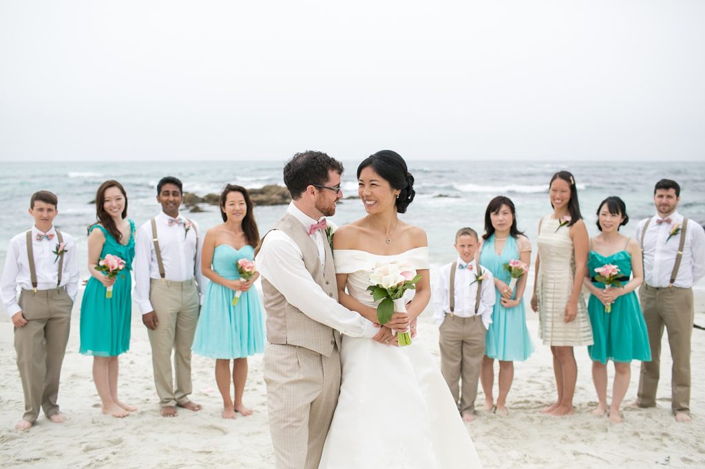 Eric + Aya ~ Asilomar Beach Wedding ~ Il Fornaio Carmel California ...
