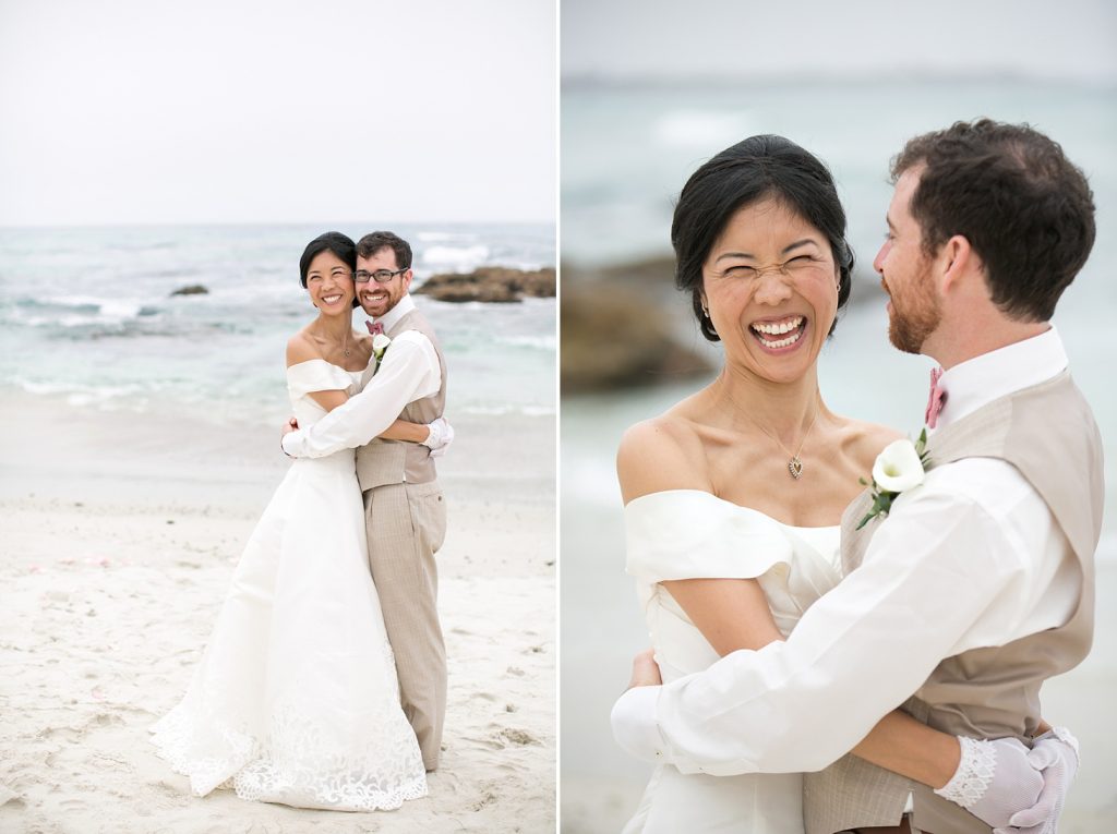Eric + Aya ~ Asilomar Beach Wedding ~ Il Fornaio Carmel California ...