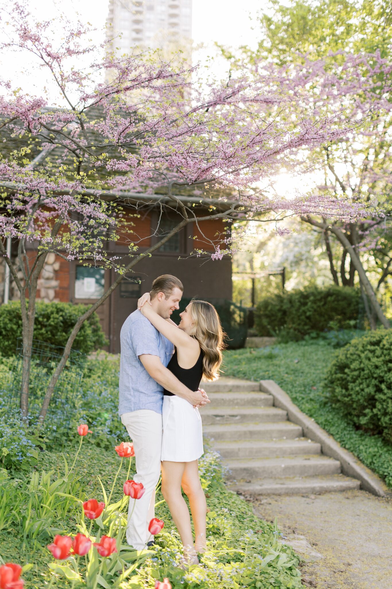 Dee Dee + Rob ~ Spring Lincoln Park Engagement Photos ~ Chicago ...