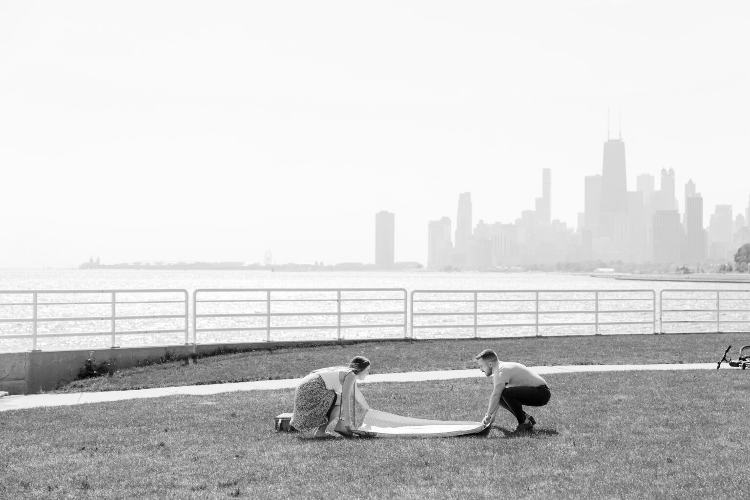 Romantic Chicago Lakefront Proposal » Christy Tyler Photography