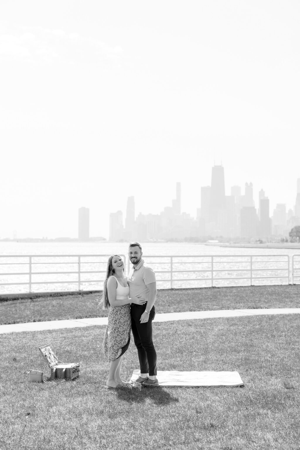 Romantic Chicago Lakefront Proposal » Christy Tyler Photography